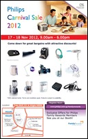 17-18 November 2012: Philips Carnival Sale