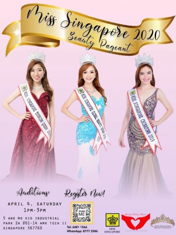 4 Apr 2020: Miss Singapore Beauty Pageant at ERM Singapore - SG ...
