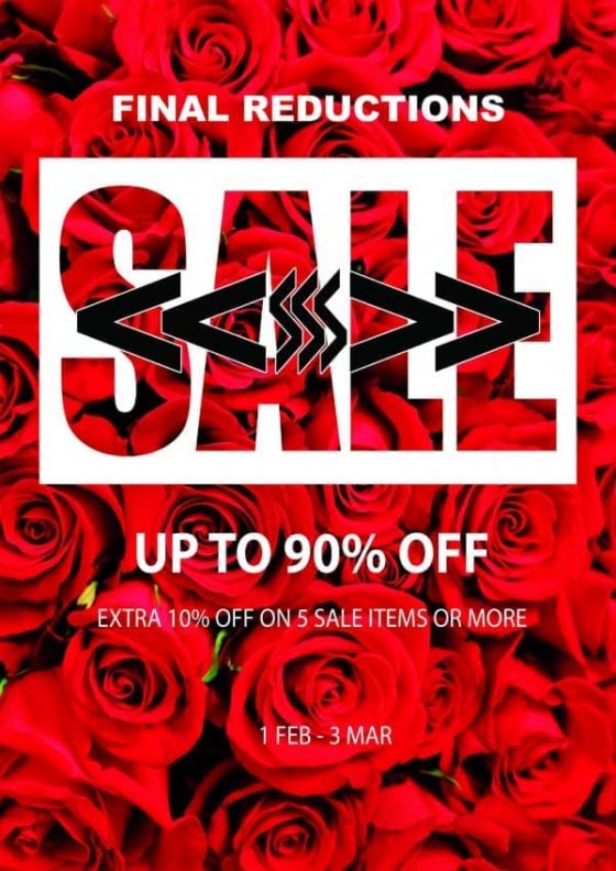 1 Feb-3 Mar 2020: SECTS SHOP Final Reduction Sale at Orchardgateway ...
