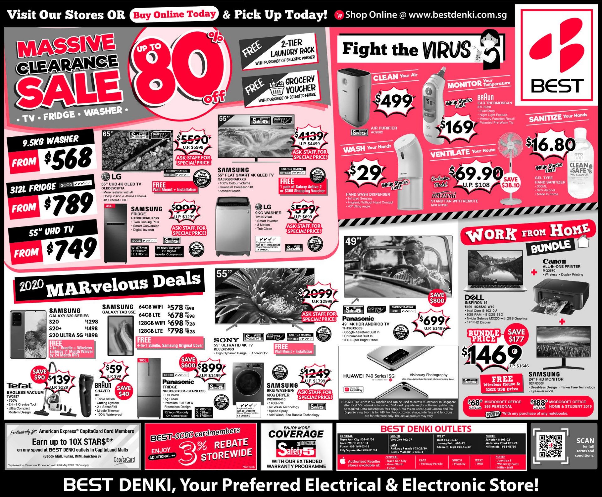 27 Mar 2020 Onward: BEST Denki Massive Clearance Sale - SG ...