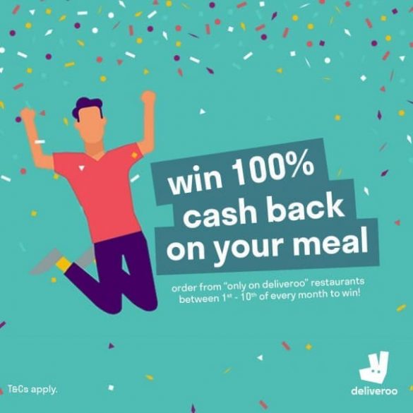 1-10 Mar 2020: Deliveroo 100% Cash Back Promotion - SG.EverydayOnSales.com