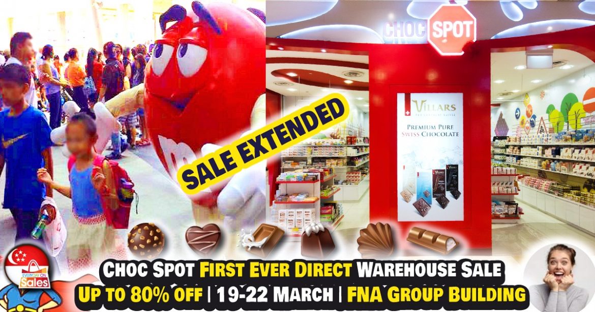 19-22 Mar 2020: Choc Spot First Ever Direct Warehouse Sale! Up to 80% ...
