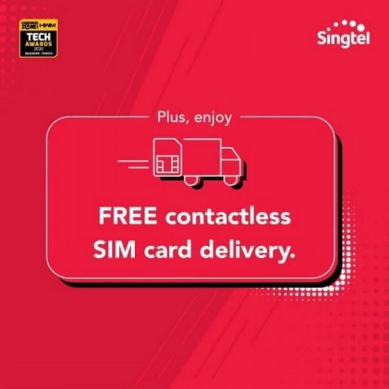 Now till 7 Jul 2020: SINGTEL Free Contactless SIM card Delivery - SG ...