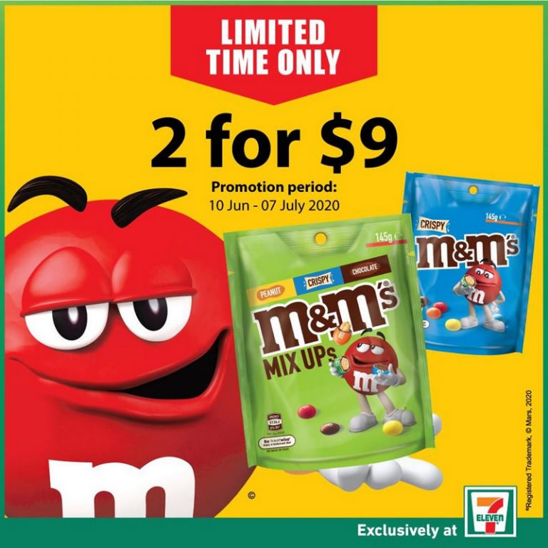 11 Jun 2020 Onward: 7-Eleven M&M'S Mix-Ups Promo - SG.EverydayOnSales.com