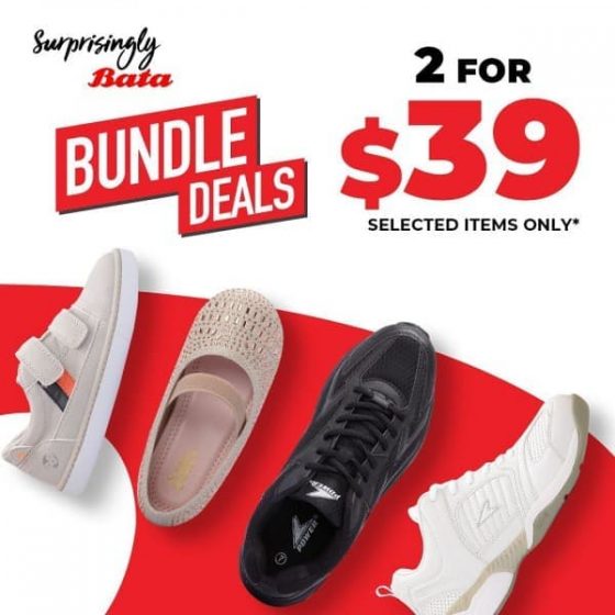 24 Aug 2020 Onward: Bata Shoes Bundle Deals - SG.EverydayOnSales.com