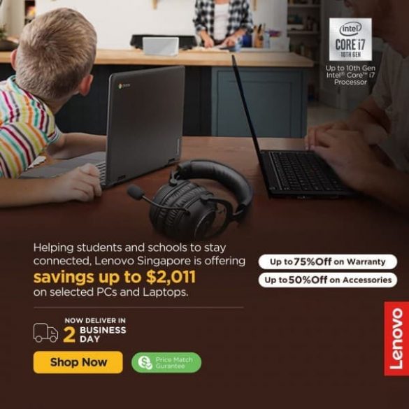 21 Oct 2020 Onward: Lenovo Student Promotion - SG.EverydayOnSales.com