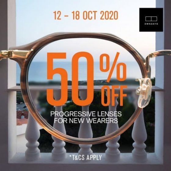 12-18 Oct 2020: Owndays Progressive Lenses Promotion - SG ...