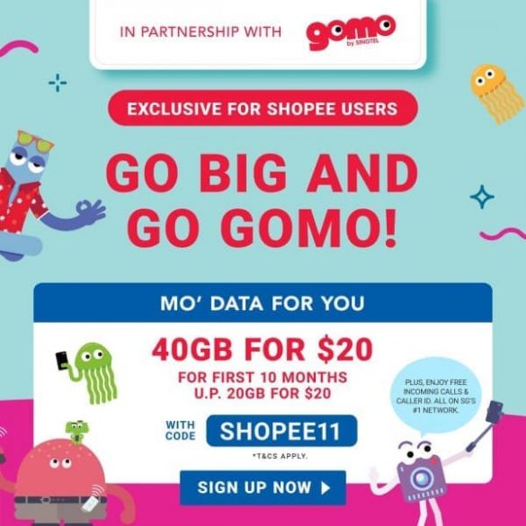 26 Oct 2020 Onward: Shopee Go Big and Go Gomo Promotion - SG ...