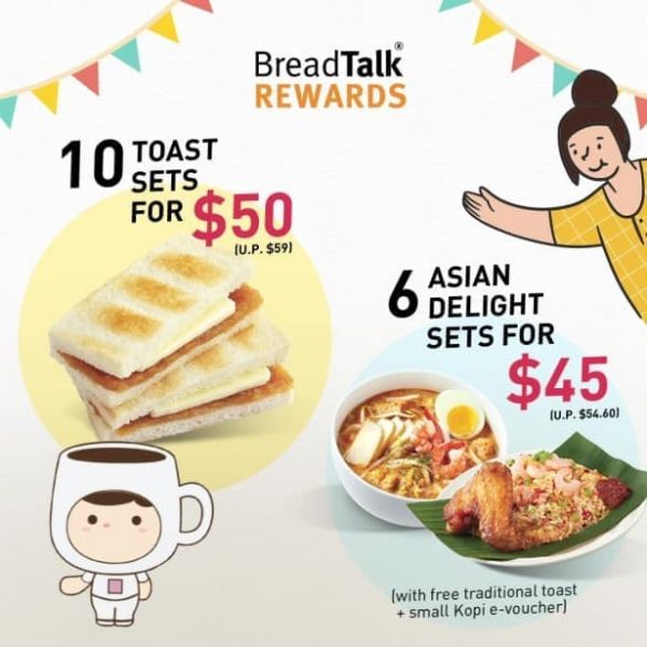 3-17 Nov 2020: TOAST BOX Promotion with BreadTalk Rewards Vouchers - SG ...