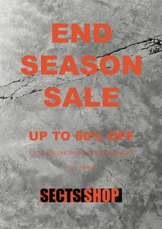 20 Feb 2021 Onward: SECTS SHOP End Season Sale at Orchardgateway - SG ...