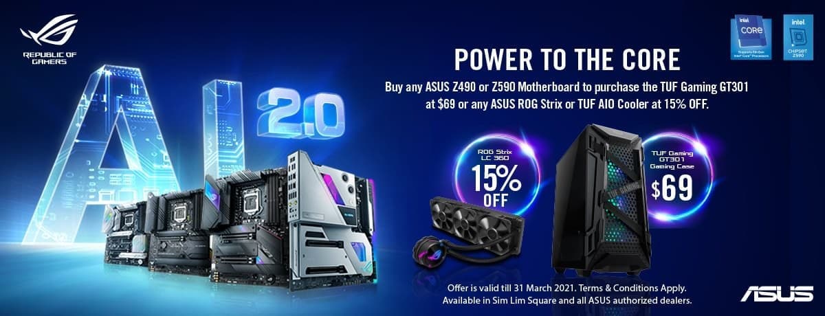 13 Apr 2021 Onward: ASUS 11th Gen Intel Core Promotion - SG ...