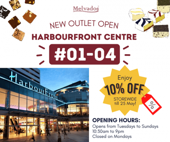 30 Apr-25 May 2021: Melvados Opening Storewide Sale at HarbourFront ...