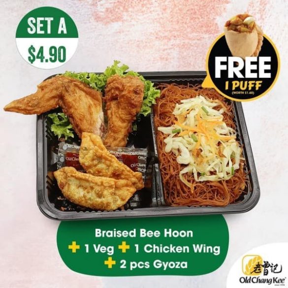 19 May 2021 Onward: Old Chang Kee Curated Bee Hoon Bento Set Promotion ...