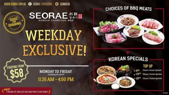 21 Jun 2021 Onward: SEORAE Weekday Exclusive Promotion - SG ...