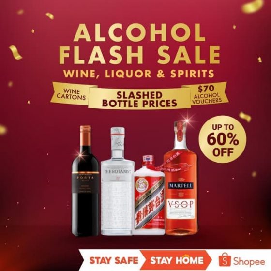 29 Jul 2021 Onward: Shopee Alcohol Flash Sale - SG.EverydayOnSales.com