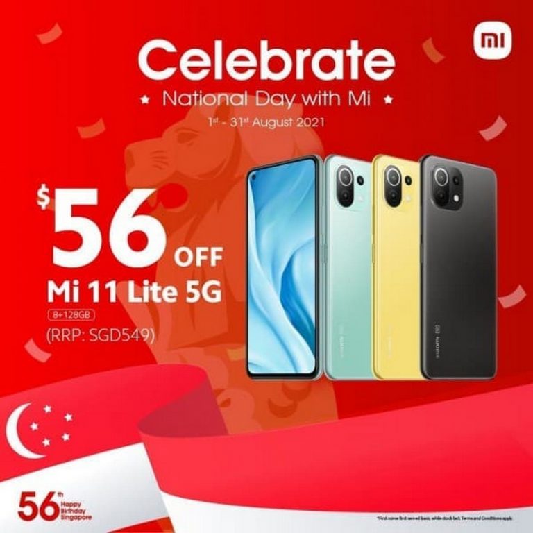 1-31 Aug 2021: Xiaomi National Day Promo - SG.EverydayOnSales.com