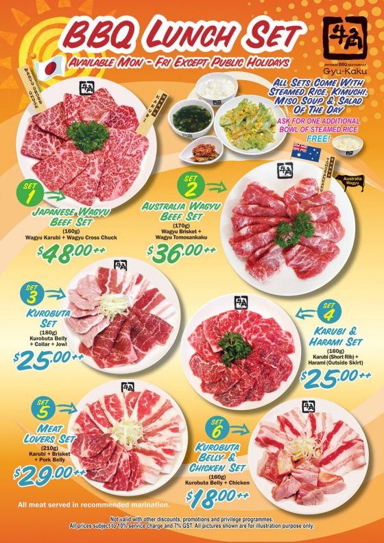 10 Nov 2021 Onward: Gyu-Kaku Japanese BBQ Restaurant Lunch Set ...
