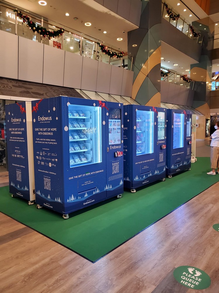 Now till 31 Dec 2021: Vending machines in malls will let you donate to ...