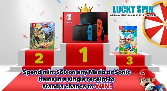 5 Apr-31 May 2022: OG Sonic & Super Mario Promotion - SG ...