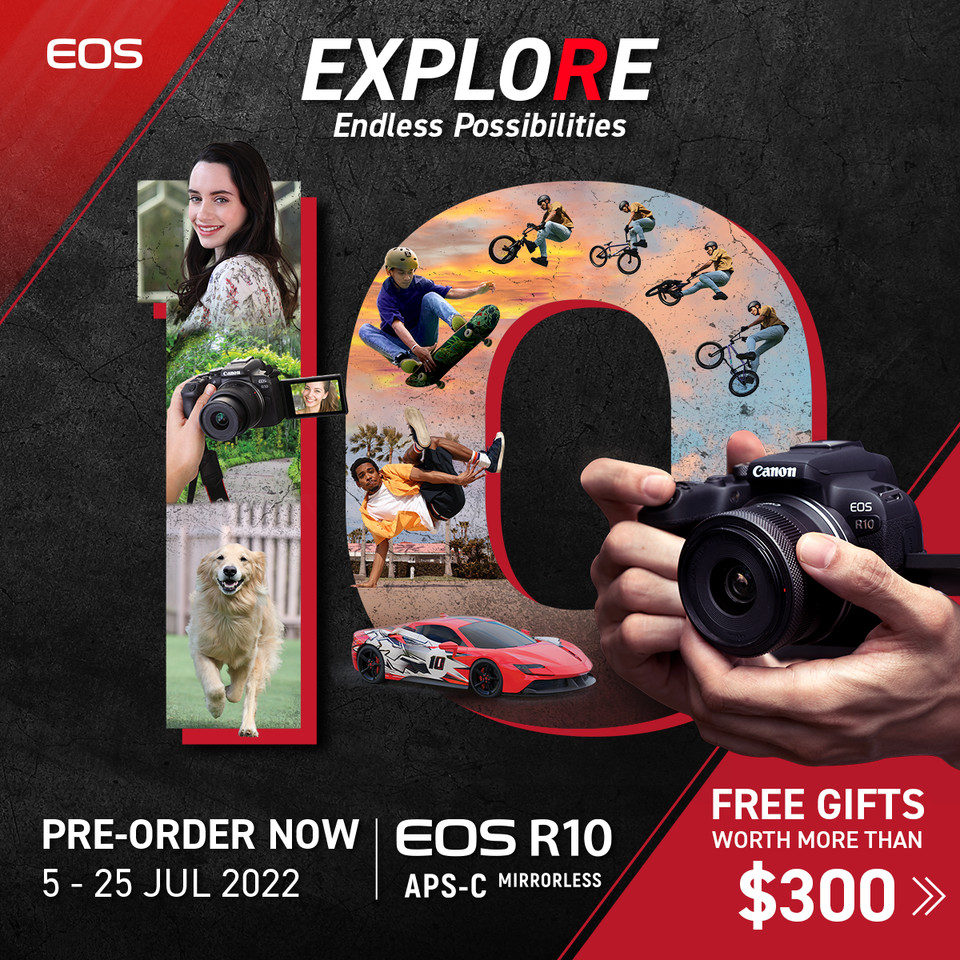 Now till 25 Jul 2022: Canon EOS R10 Promo - SG.EverydayOnSales.com