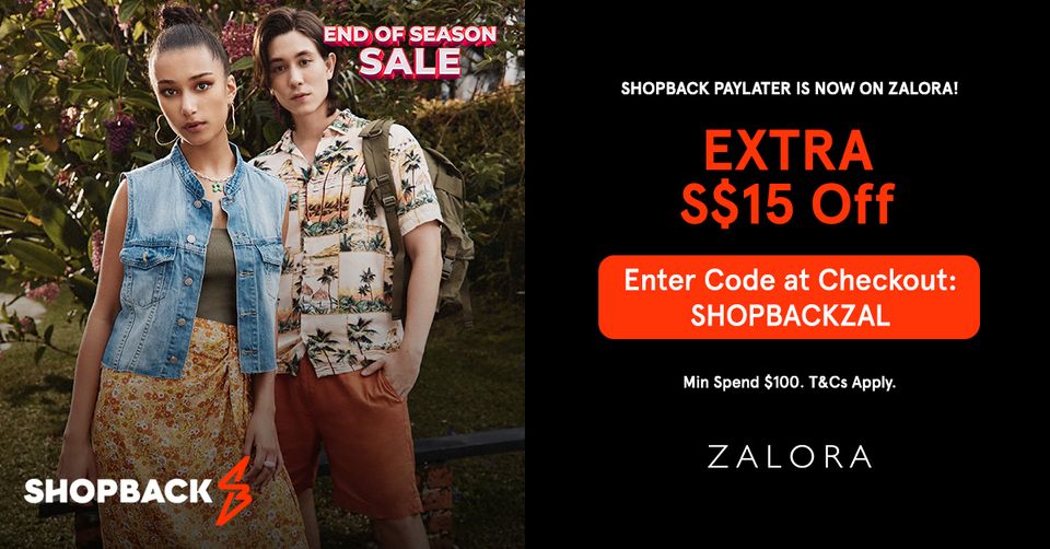 27 Jul 2022 Onward: ZALORA End of Season Sale with Shopback - SG ...