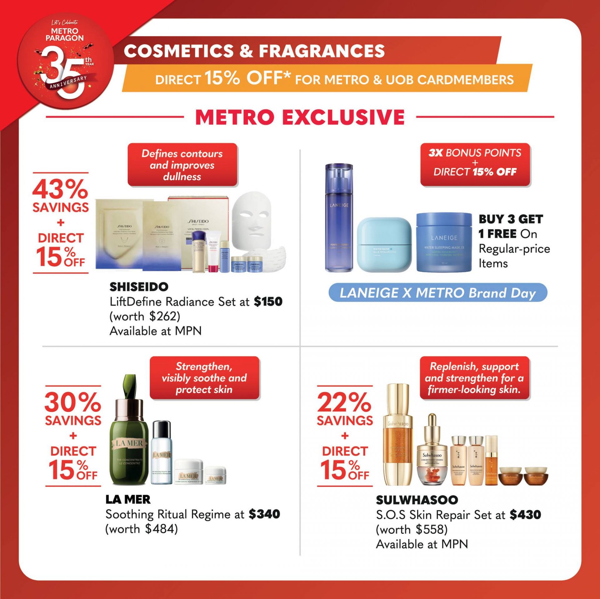 24 Sep 2022: METRO Paragon Anniversary Sale - SG.EverydayOnSales.com