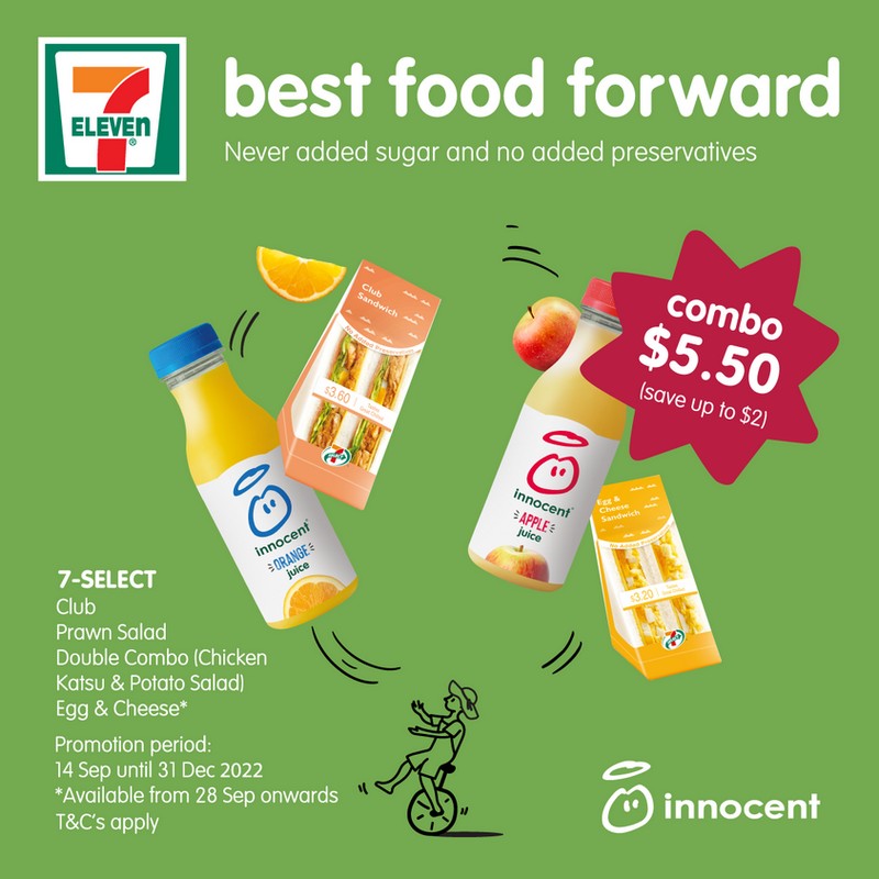 Now till 31 Dec 2022: 7-Eleven Best Food Forward Deal - SG ...