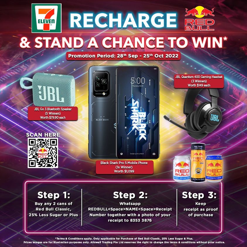 28 Sep-25 Oct 2022: 7-Eleven Red Bull Contest - SG.EverydayOnSales.com