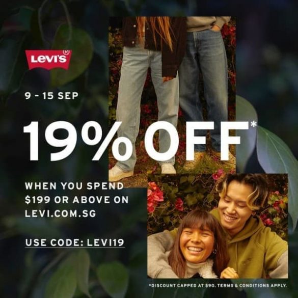 9-15 Sep 2022: Levi's 19% off Promotion - SG.EverydayOnSales.com