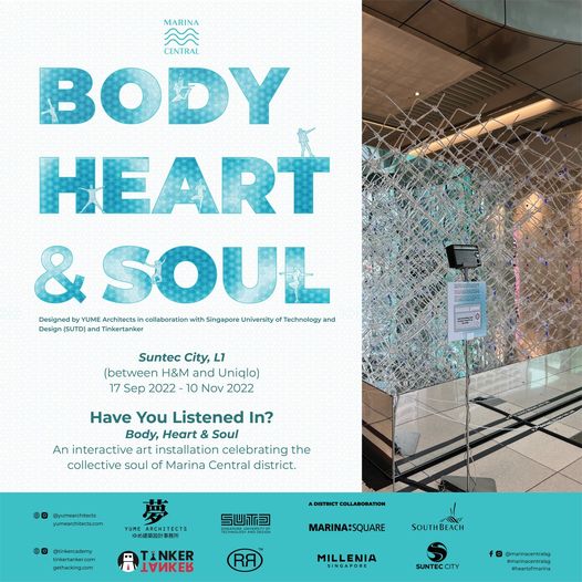 17 Sep-10 Nov 2022: Body, Heart & Soul has arrives at Suntec City - SG ...