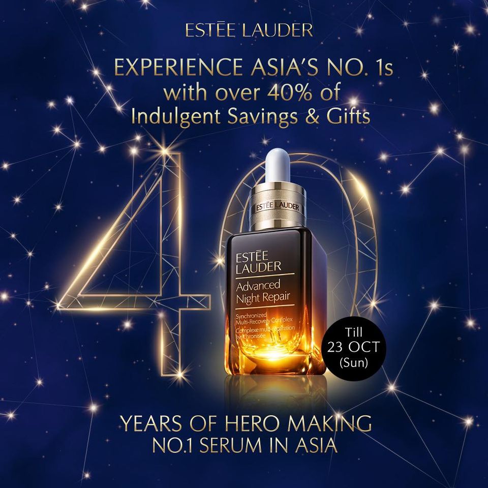 Now till 23 Oct 2022: Estée Lauder Special Deal at TANGS - SG ...