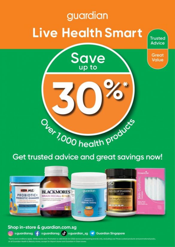 22 Sep-26 Oct 2022: Guardian Promotion Catalogue - SG.EverydayOnSales.com