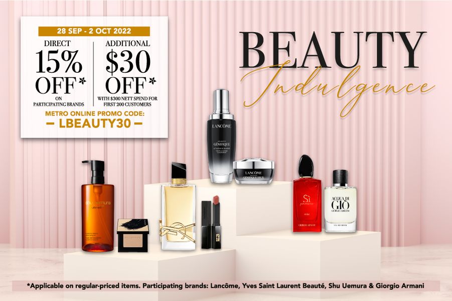 28 Sep-2 Oct 2022: METRO Beauty Products Promo - SG.EverydayOnSales.com