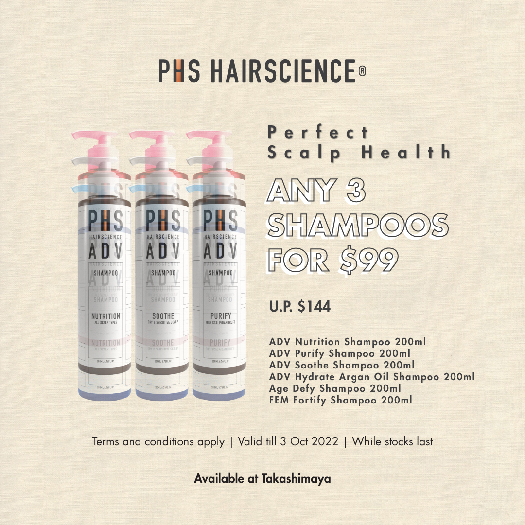 27 Sep-3 Oct 2022: PHS HAIRSCIENCE Essential Hair Care Deal - SG ...