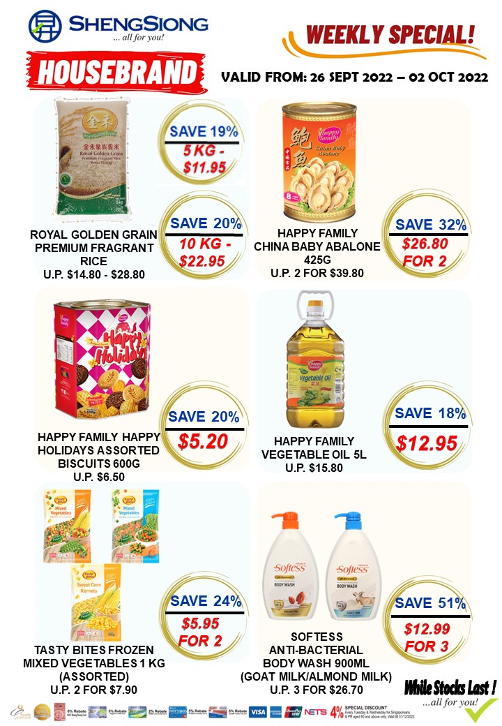 26 Sep-2 Oct 2022: Sheng Siong Supermarket Weekly Special - SG ...