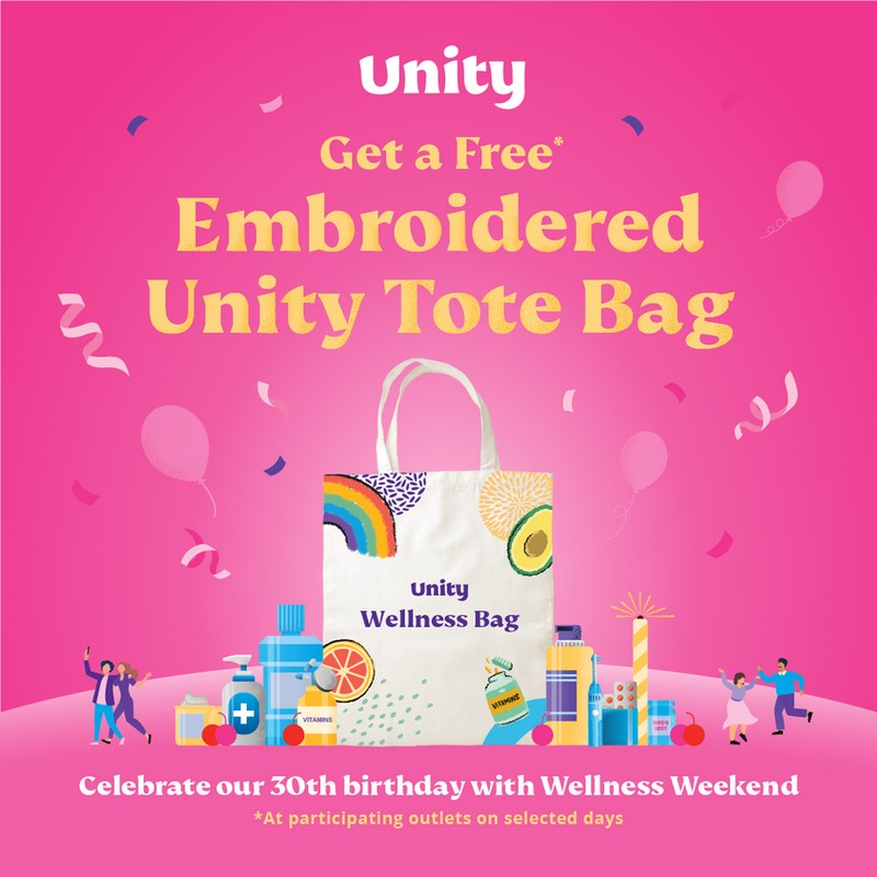 1 Oct 2022 Onward: Unity Pharmacy 30th Birthday Deal - SG ...