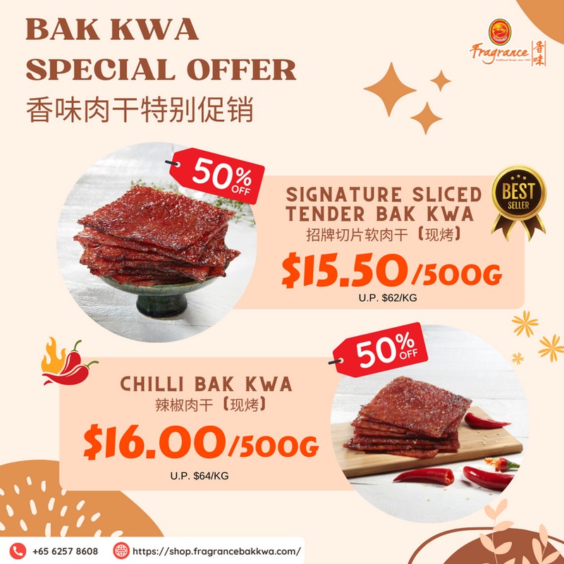 17 Oct 2022 Onward: Fragrance Bak Kwa Special Offer - SG ...