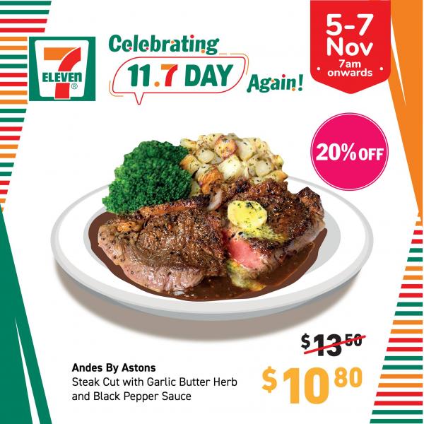 5-7 Nov 2022: 7-Eleven 11.7 Day Promotion - SG.EverydayOnSales.com