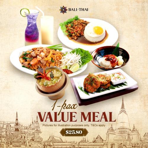 10 Nov 2022 Onward: Bali Thai 1-Pax Value Meal Promotion - SG ...