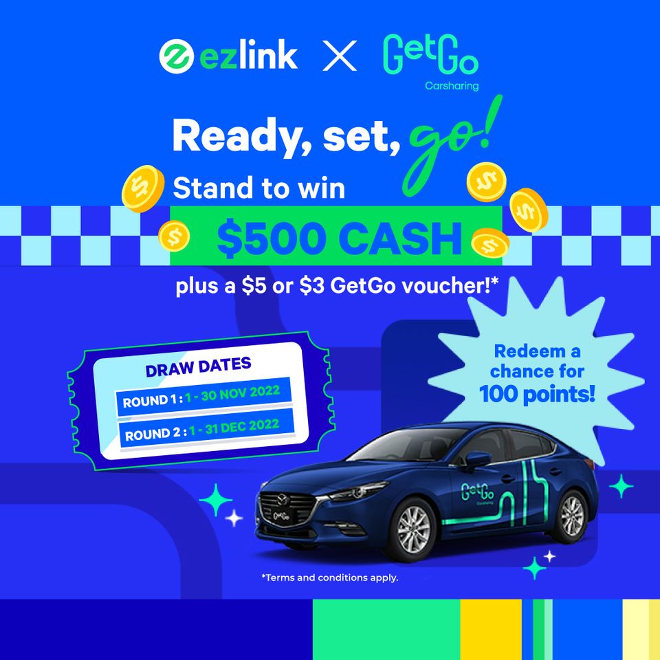 1-30 Nov 2022: EZ-Link GetGo Promo - SG.EverydayOnSales.com