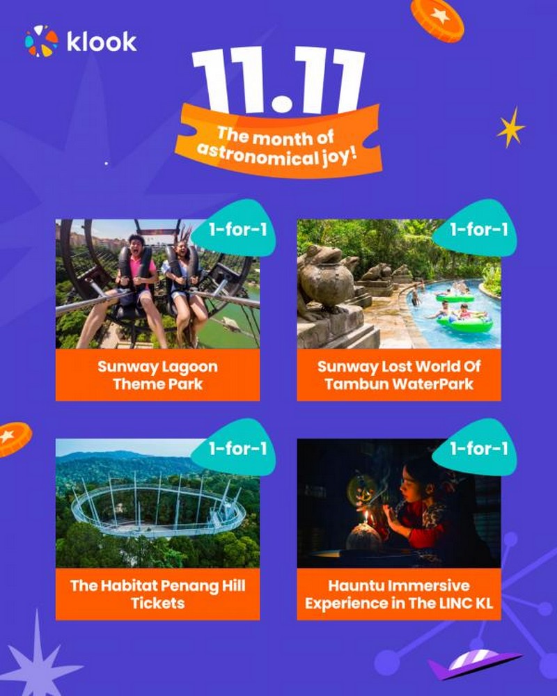 11 Nov 2022 Onward: Klook 11.11 Sale - SG.EverydayOnSales.com
