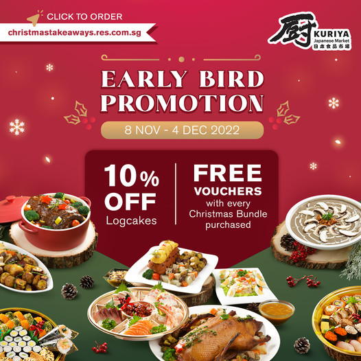 8 Nov-4 Dec 2022: Kuriya Japanese Market Early Bird Promotion - SG ...