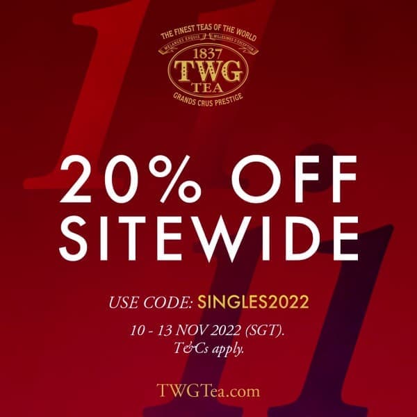10-13 Nov 2022: TWG Tea Christmas Collection Deal - SG.EverydayOnSales.com