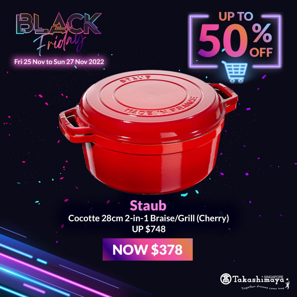 25-27 Nov 2022: Takashimaya Black Friday Sale - SG.EverydayOnSales.com