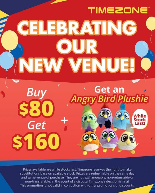 11 Nov 2022: Timezone New Venue Promo at Marina Square - SG ...