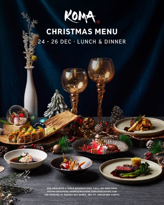 24-26 Dec 2022: KOMA Christmas Menu Deal - SG.EverydayOnSales.com
