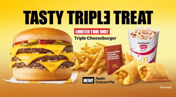 3 Mar 2023 Onward: McDonald's Triple Cheeseburger Promo - SG ...