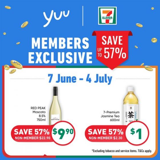 7 Jun-4 Jul 2023: 7-Eleven Yuu Promo - SG.EverydayOnSales.com