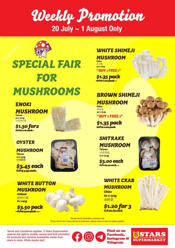 20 Jul-1 Aug 2023: U Stars Supermarket Weekly Promotion - SG ...