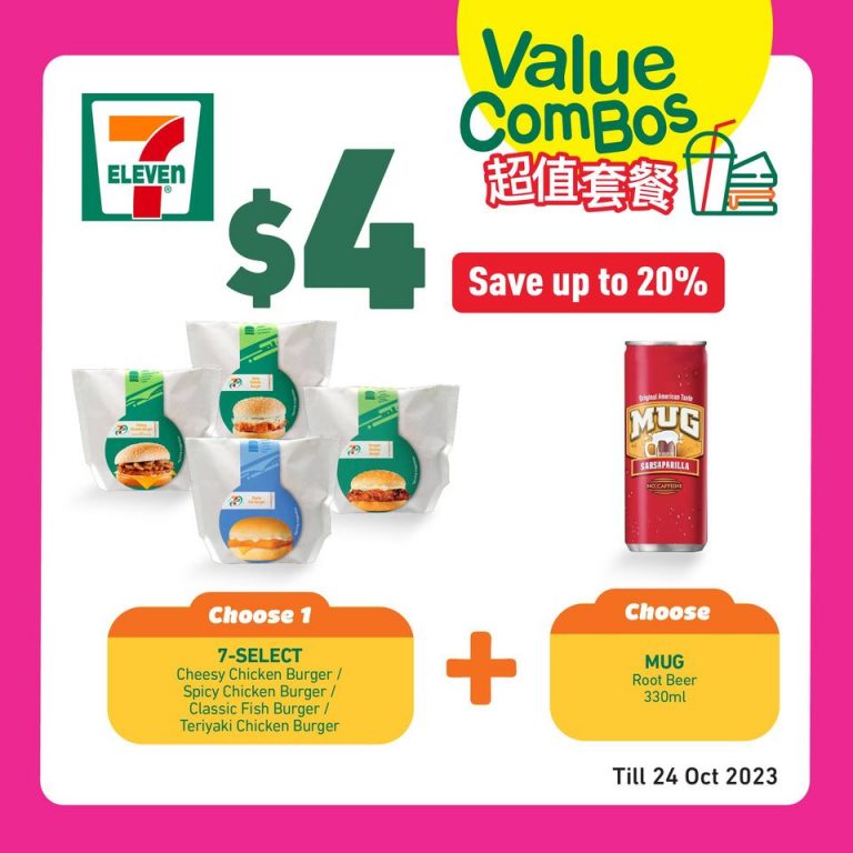 4 Sep 2023 Onward: 7-Eleven Value Combos - SG.EverydayOnSales.com